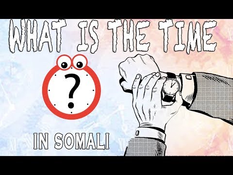 Reading Time in Somali - YouTube
