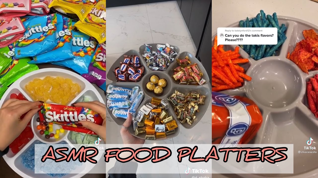 ASMR FOOD PLATTERS ON TIKTOK! | TikTok Compilation 2021 - YouTube