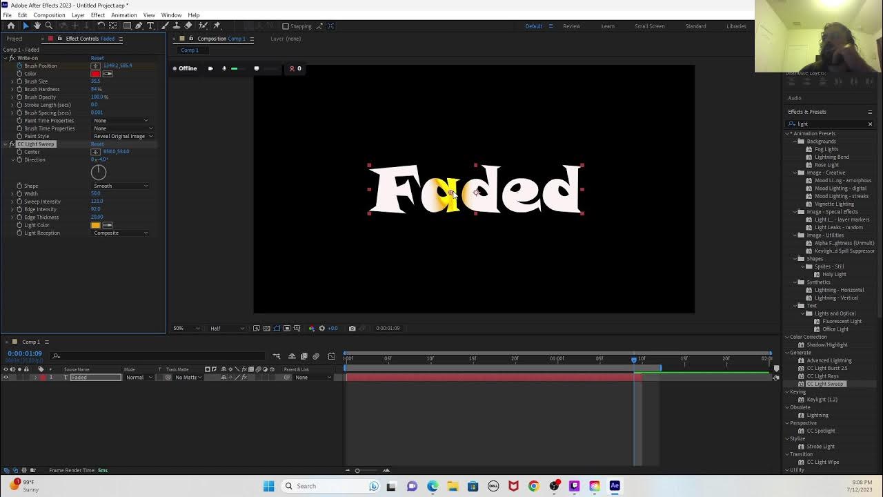More experimenting in After Effects - YouTube