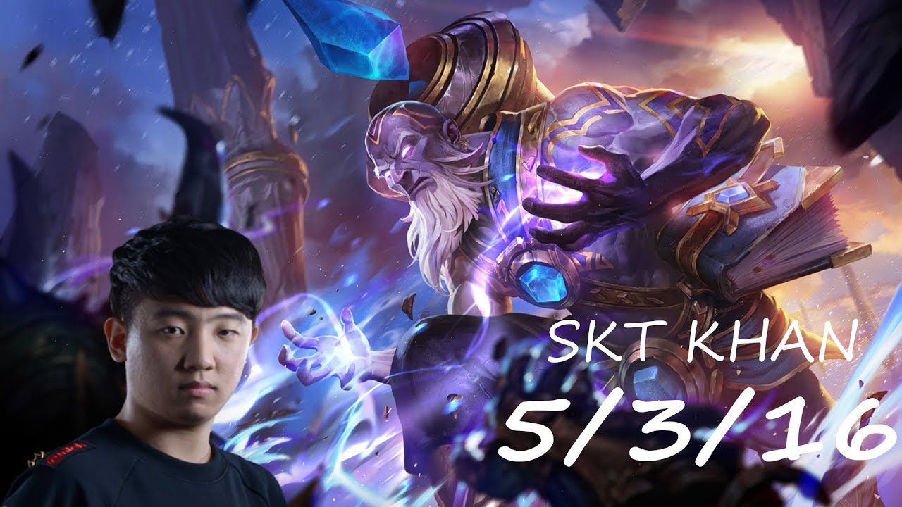 SKT T1 Khan Stream: Khan Ryze KDA 5/3/16. - YouTube
