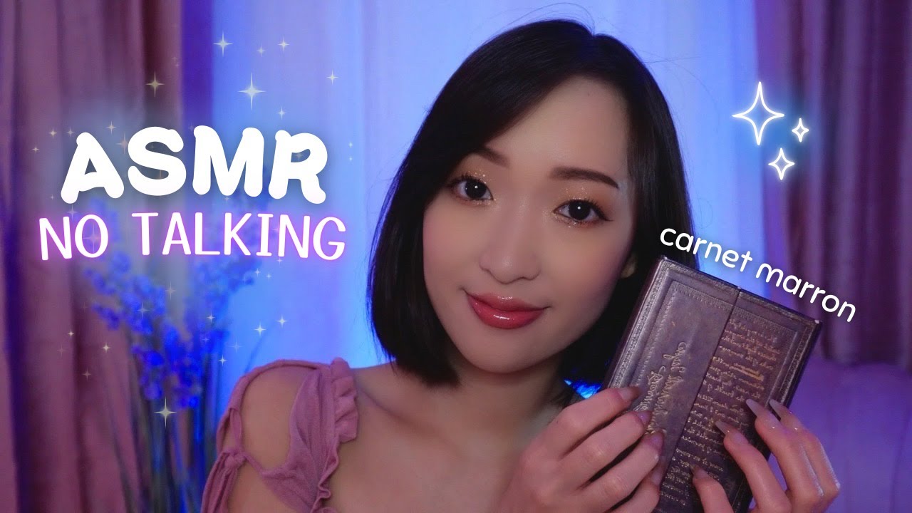 1H ASMR 100% CARNET MARRON 🤎 le meilleur tapping de ta vie (NO TALKING ...