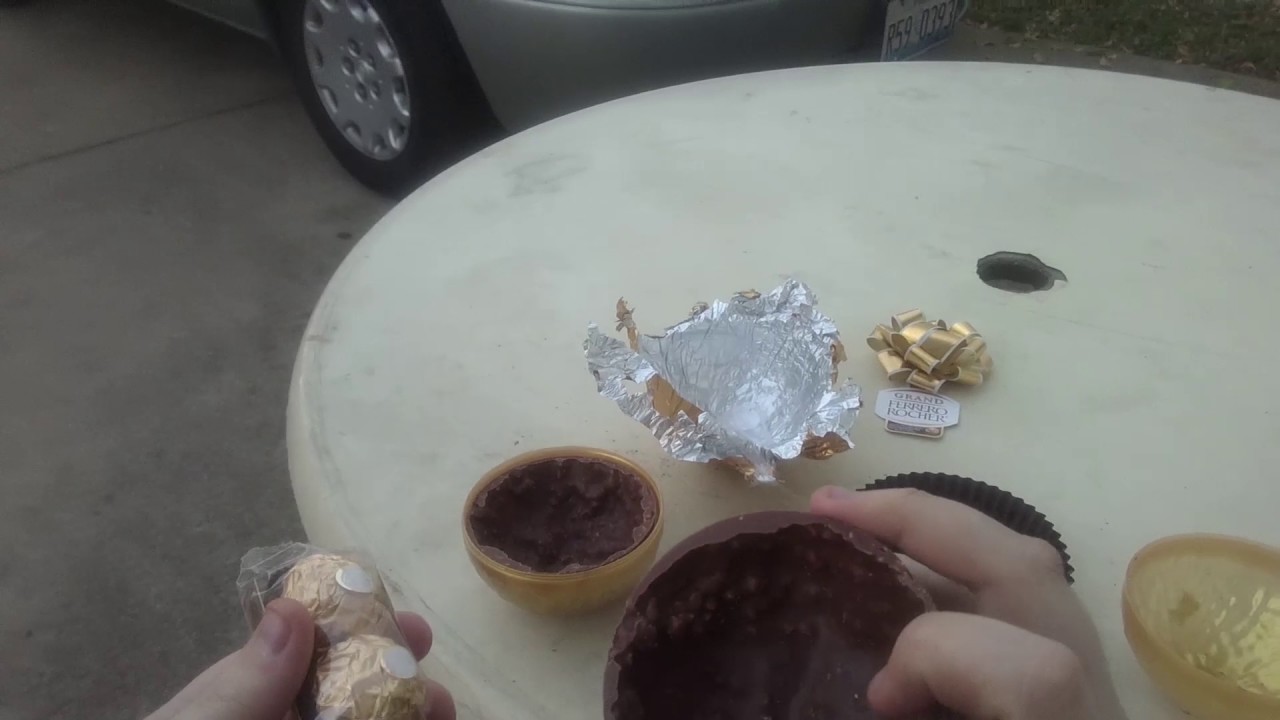 Dave Tries | Giant Ferrero Rocher - YouTube