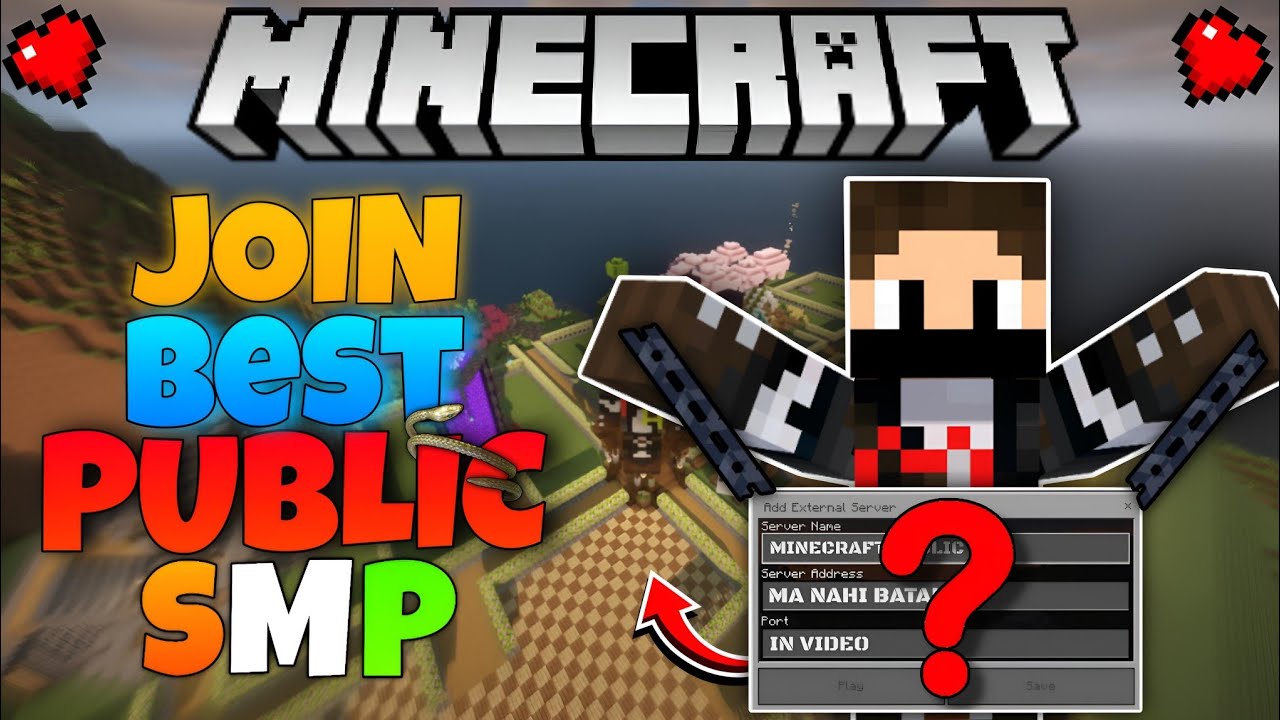 Best Survival Public SMP For Java and Mcpe | 1.21+ Minecraft SMP Server ...