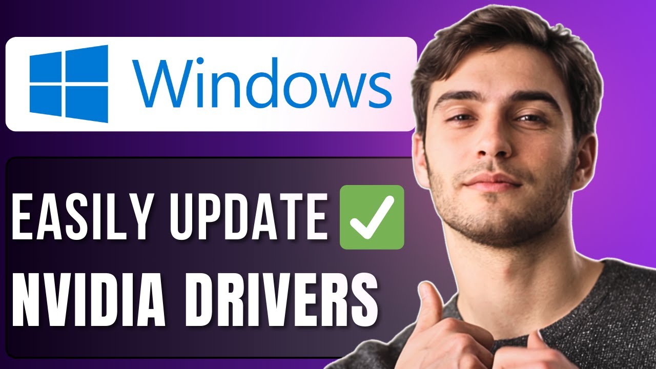 How To Update NVIDIA Drivers in Windows 11 | Step By Step Guide 2025 - YouTube