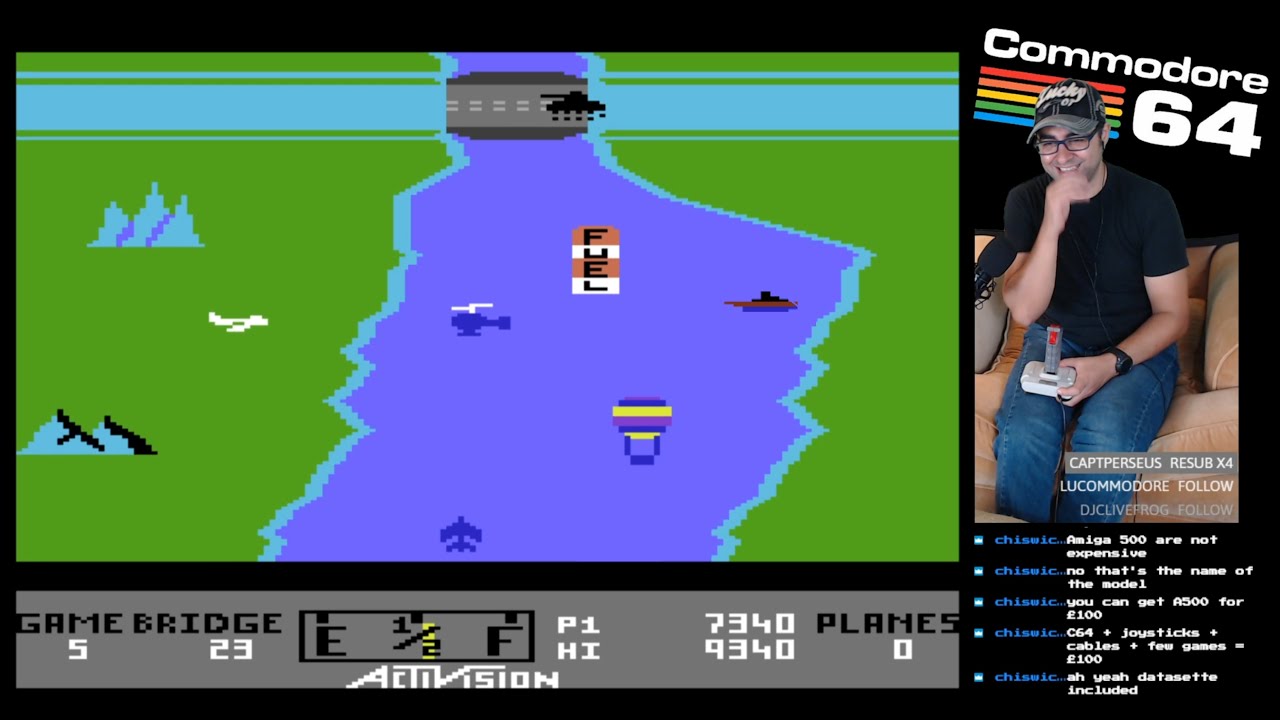 River Raid - Commodore 64 - YouTube