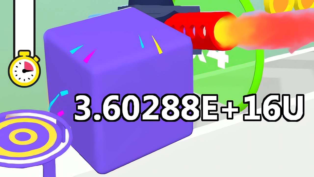 HAPPY CUBE 2048 — 36 QUADRILLION of UNDECILLION'S Cube! // 3.60288E+16U ...