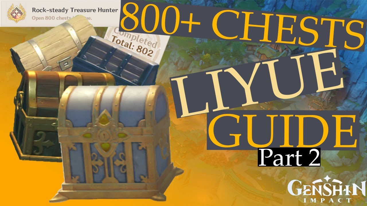 Liyue Chest Farming Guide - Part 2 - Genshin Impact - YouTube