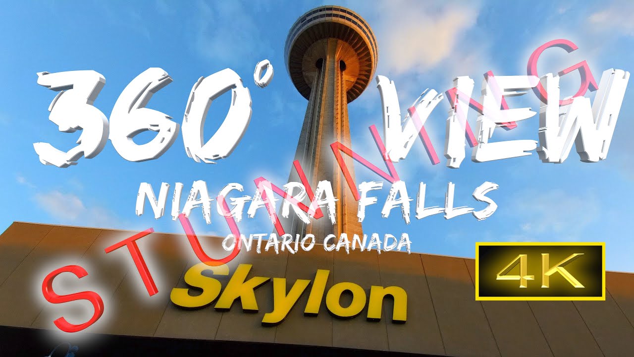 360 VIEWS FROM SKYLON TOWER NIAGARA FALLS ONTARIO CANADA🇨🇦 #skylontower ...