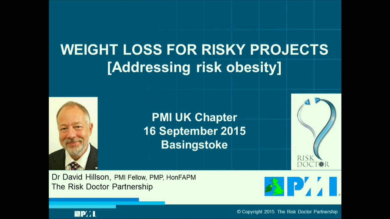 Weight Loss for Risky Projects (webinar) - YouTube