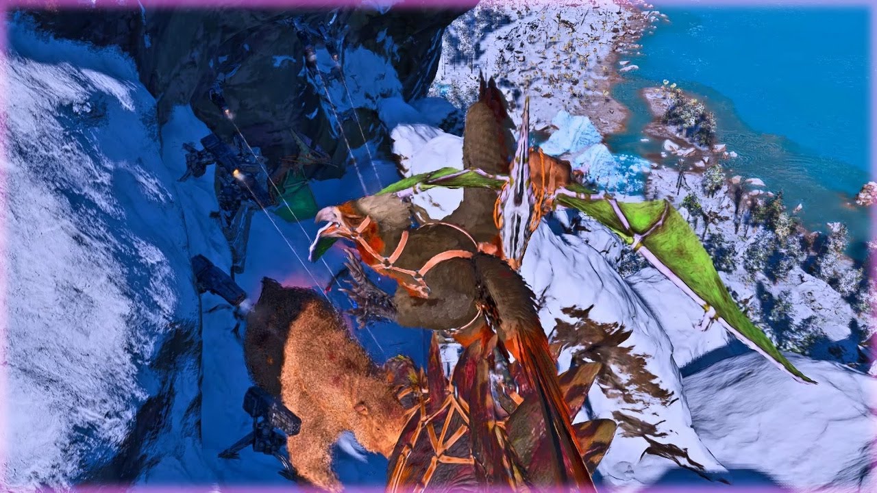 Raid Small Base & Defending Base - Ark Ascended PvP Movie Ep 2 - YouTube