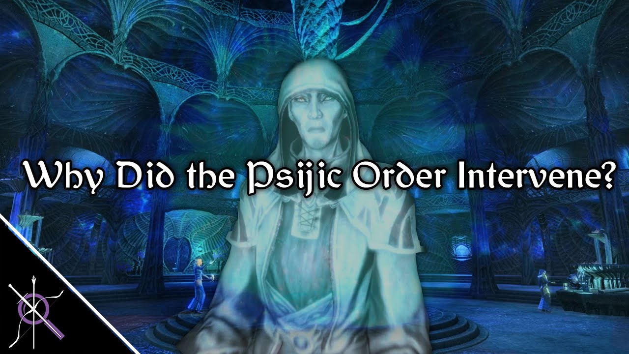 Why Did the Psijic Order Intervene in Skyrim? - YouTube