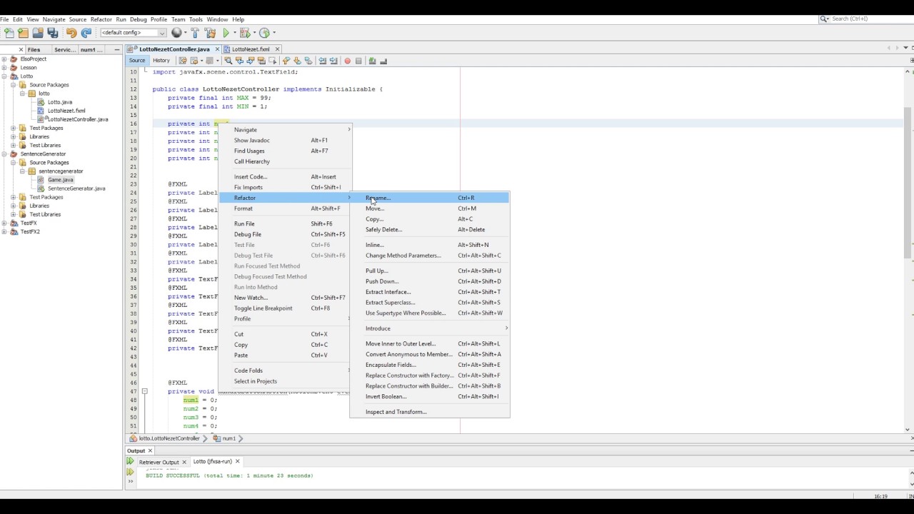 JavaFX alapismeretek 09. Input mezők - YouTube