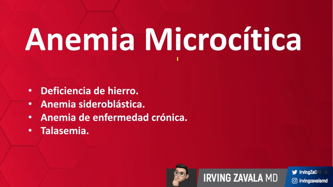 Anemia Microcitica - YouTube