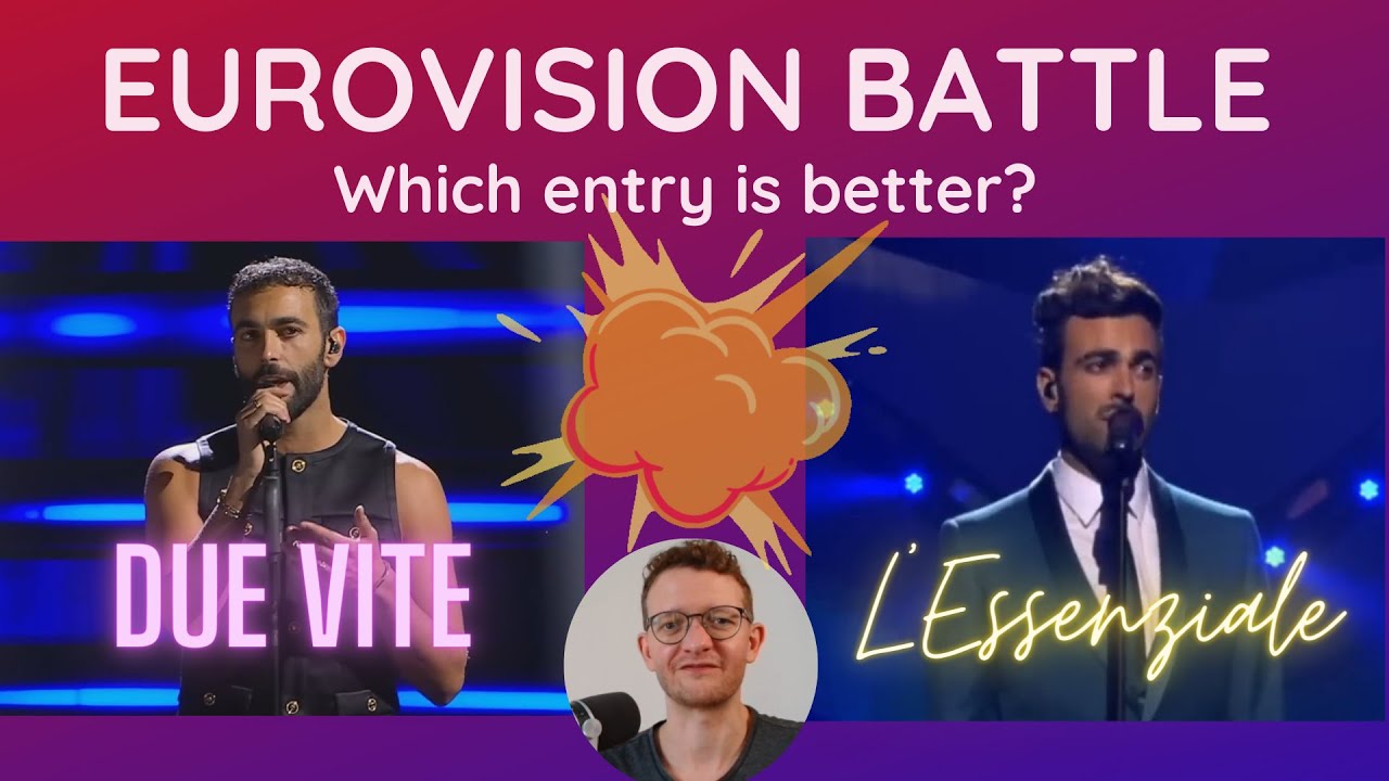 Due Vite vs. L'Essenziale - Eurovision Song Battle - Which Marco ...
