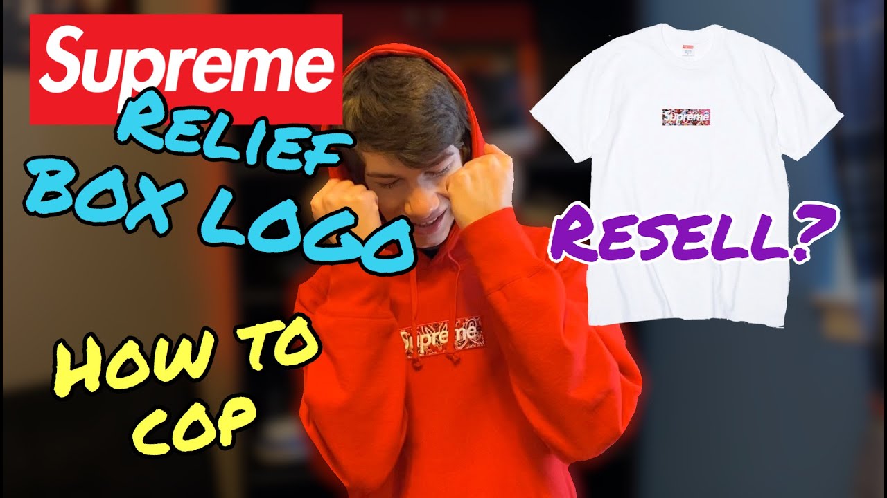 Supreme Relief Box Logo Dropping this Friday! (SS20) - YouTube