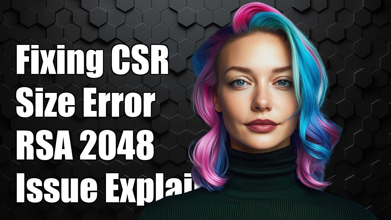 Fixing CSR Algorithm Size Error: Expected RSA 2048 Issue Explained ...