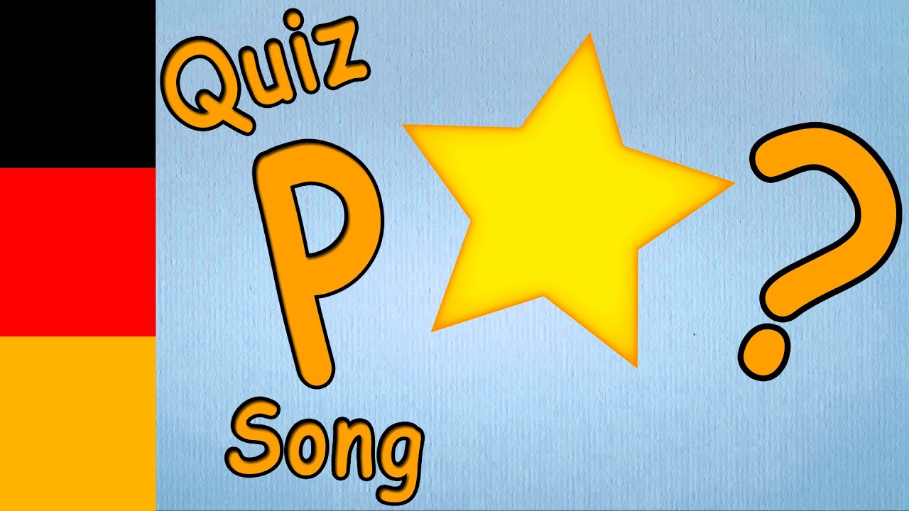 ABC Games - German Letter "P" QUIZ - stars - Learn German for KIDS ...