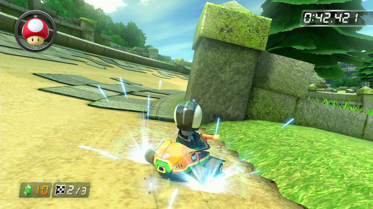 Hyrule Circuit - 1:44.625 - エル (Mario Kart 8 World Record) - YouTube