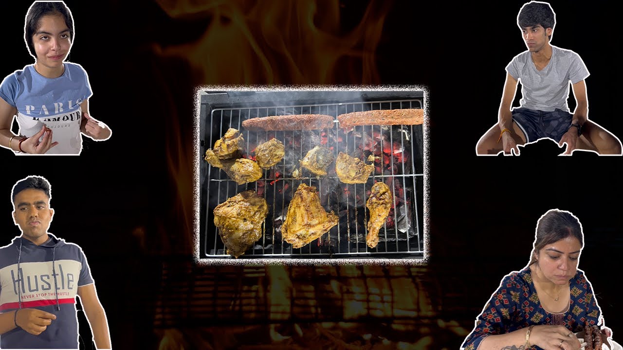Using The Gift Right Away🎁 | Barbeque Night 🍗 | Halat hui Kharab😂 | # ...
