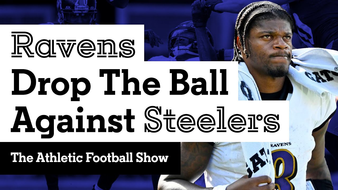 Ravens drop the ball in loss to Steelers - YouTube