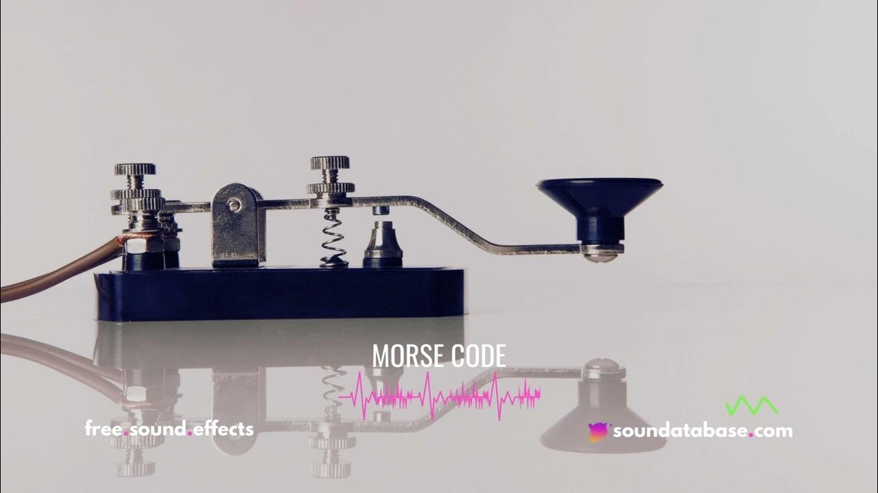 Morse Code Sound Effect (royalty-free) - link to free download in ...