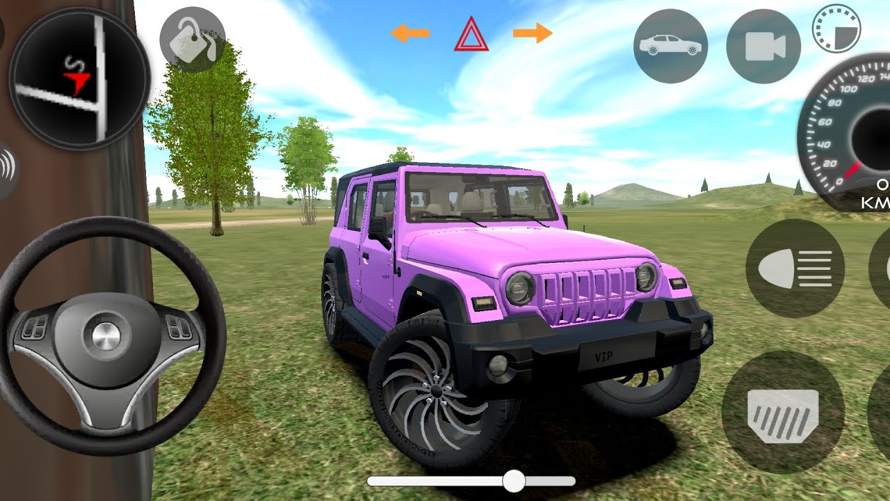 Indian Mahindra Thar Rox off-roading Driving Game - Thar Driving ...