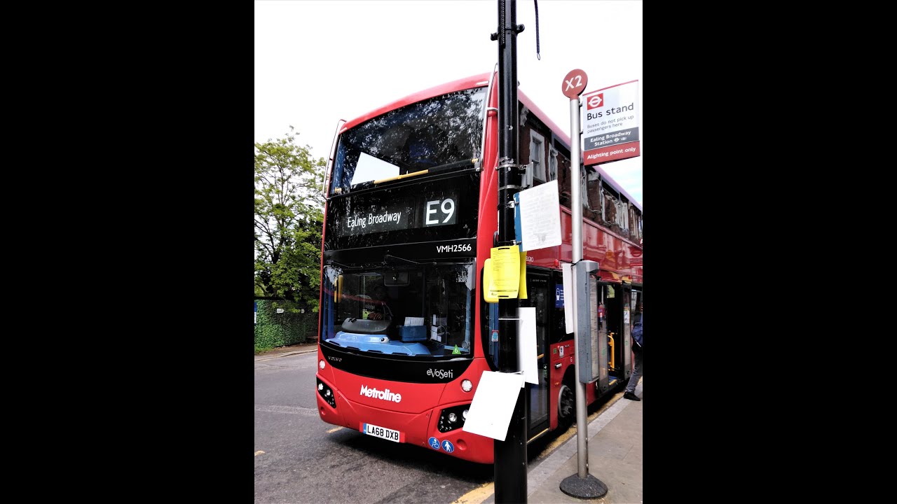 FIRST DAY with New Operator! | Route E9 - Metroline London VMH2566 ...