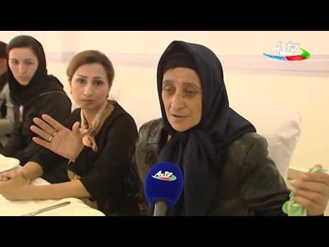 Mehriban Əliyeva şəhid anaları ilə görüşdə göz yaşlarını saxlaya bilmədi