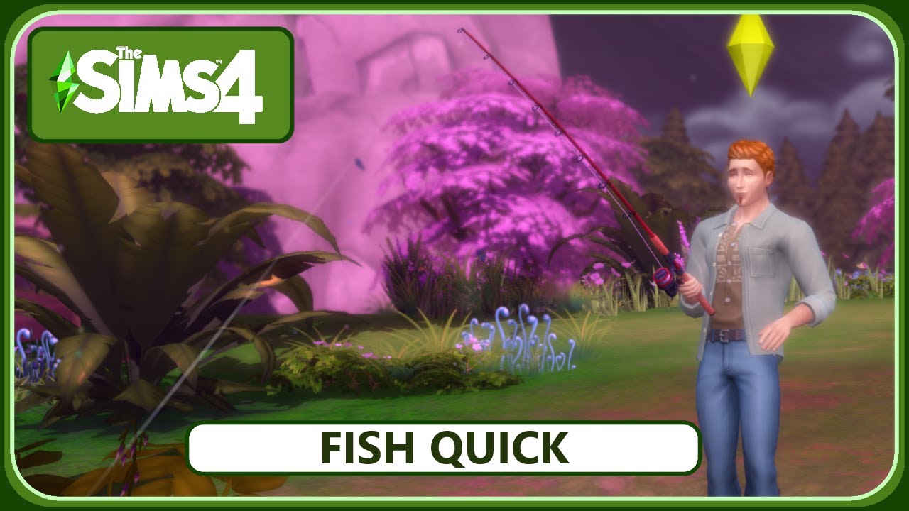 Fish Quick in The Sims 4: For Rent - YouTube