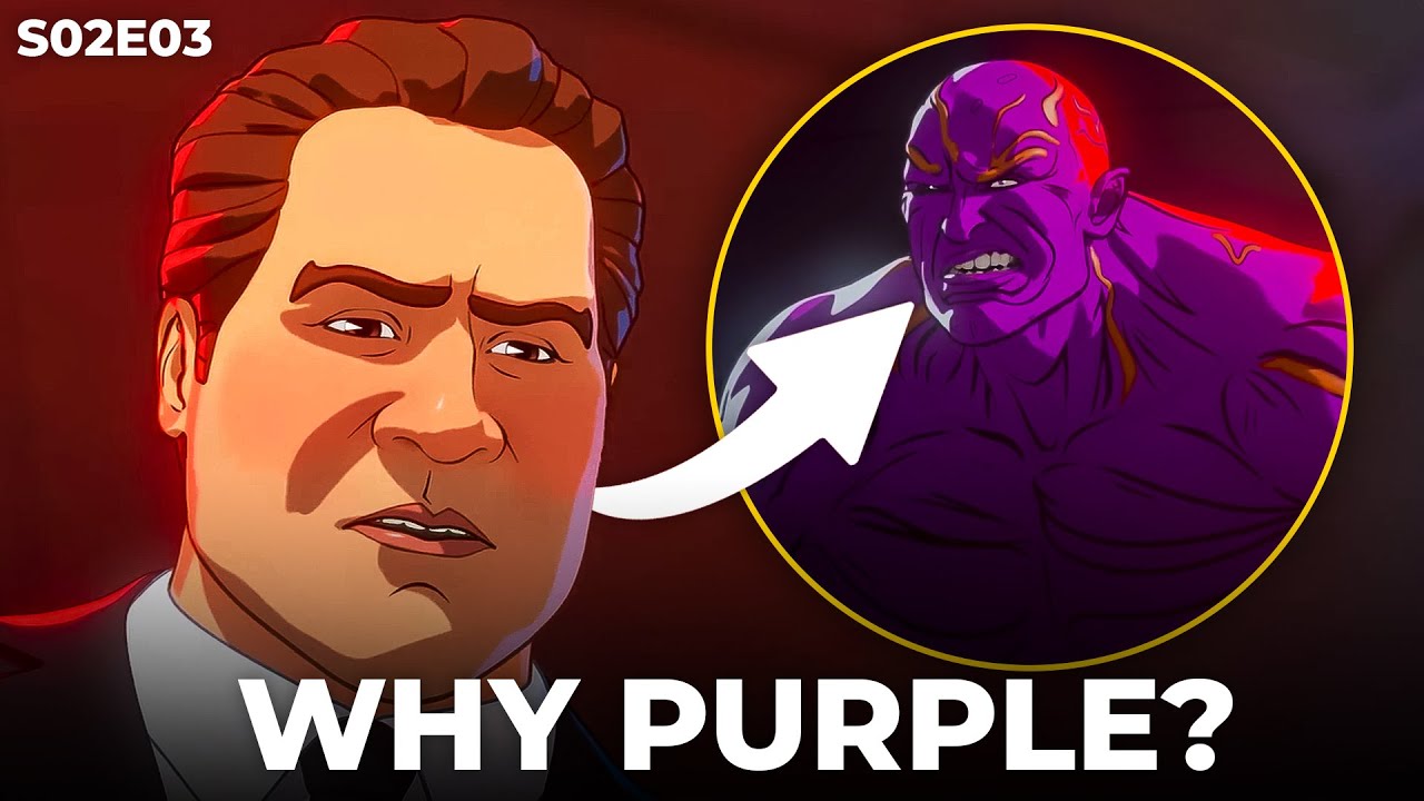 Marvel's What If S02E03 Breakdown - Why Is Happy Hogan's Hulk Purple ...