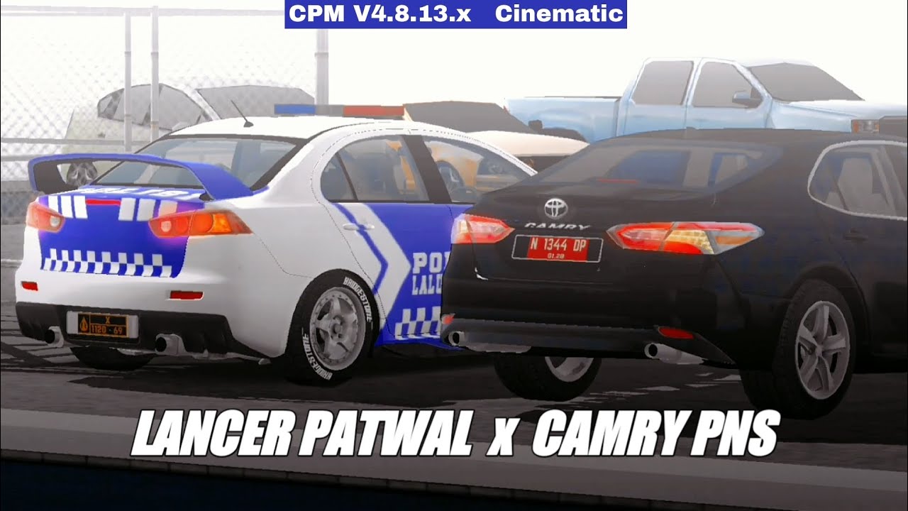CPM || CINEMATIC MOBIL DINAS - Lancer Patwal X Camry Pns - YouTube