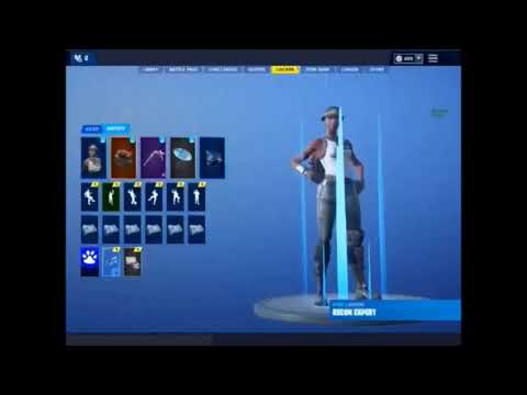 TRADING RECON EXPERT FA FORTNITE BR XBOX/PC ONLY READ DESC - YouTube
