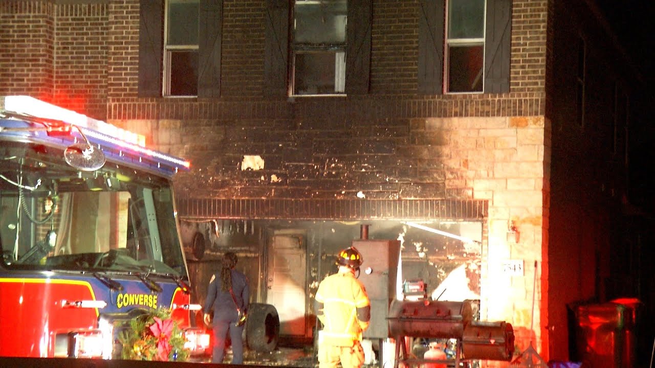3 adults, 2 children escape fire at Converse home; firefighters say ...