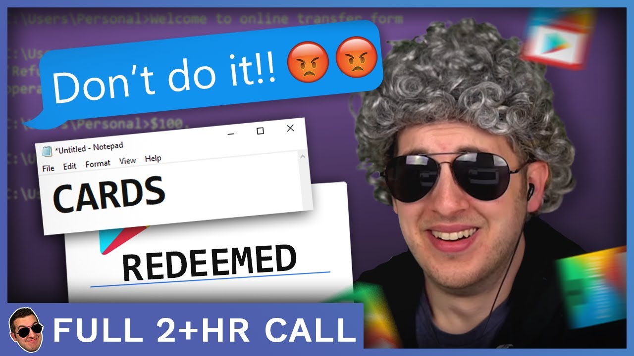 Entire Scam Call Center Goes Mad While I Redeem Gift Cards - YouTube