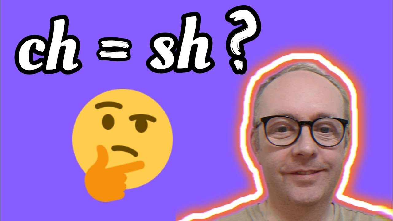 When CH sounds like SH... British English Pronunciation Guide - YouTube