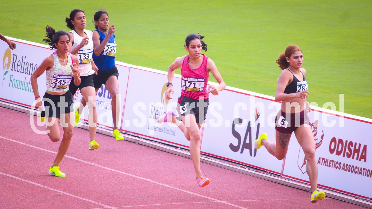 Harmilan Bains in 800m Heats at 62nd National Inter State Senior ...