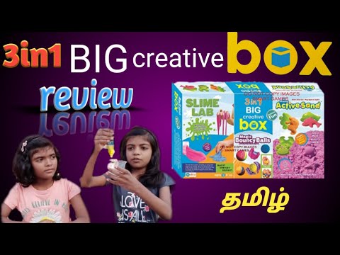 EKTA 3 in 1 Big Creative Box Slime Lab, Magic Bouncy Balls, and Active ...