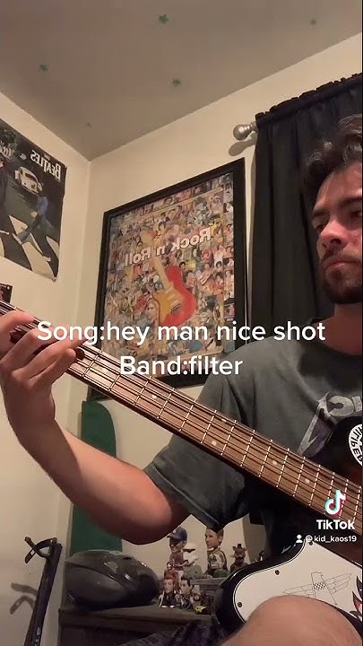 Filter Hey Man Nice Shot Bass Cover Youtube