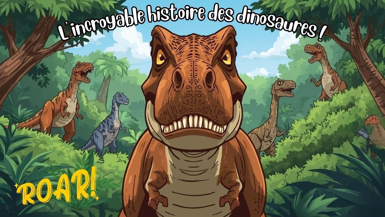 Découvre l'incroyable histoire des dinosaures ! - YouTube