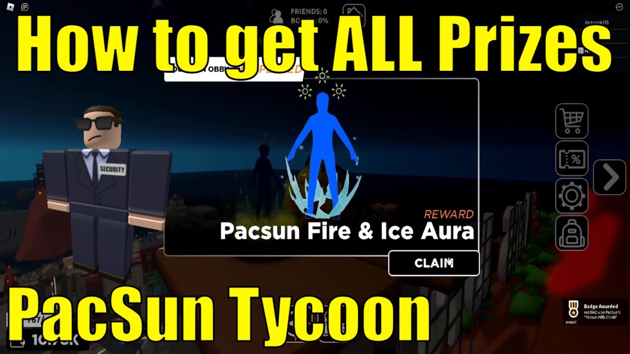 How to get ALL 3 NEW FREE UGC in PacSun Tycoon | Treasure Hunt | Pacsun ...