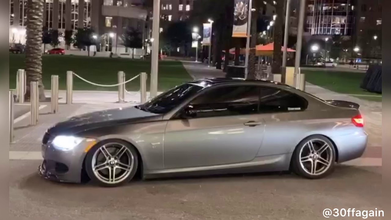 N54 335is before and after wrap.! - YouTube