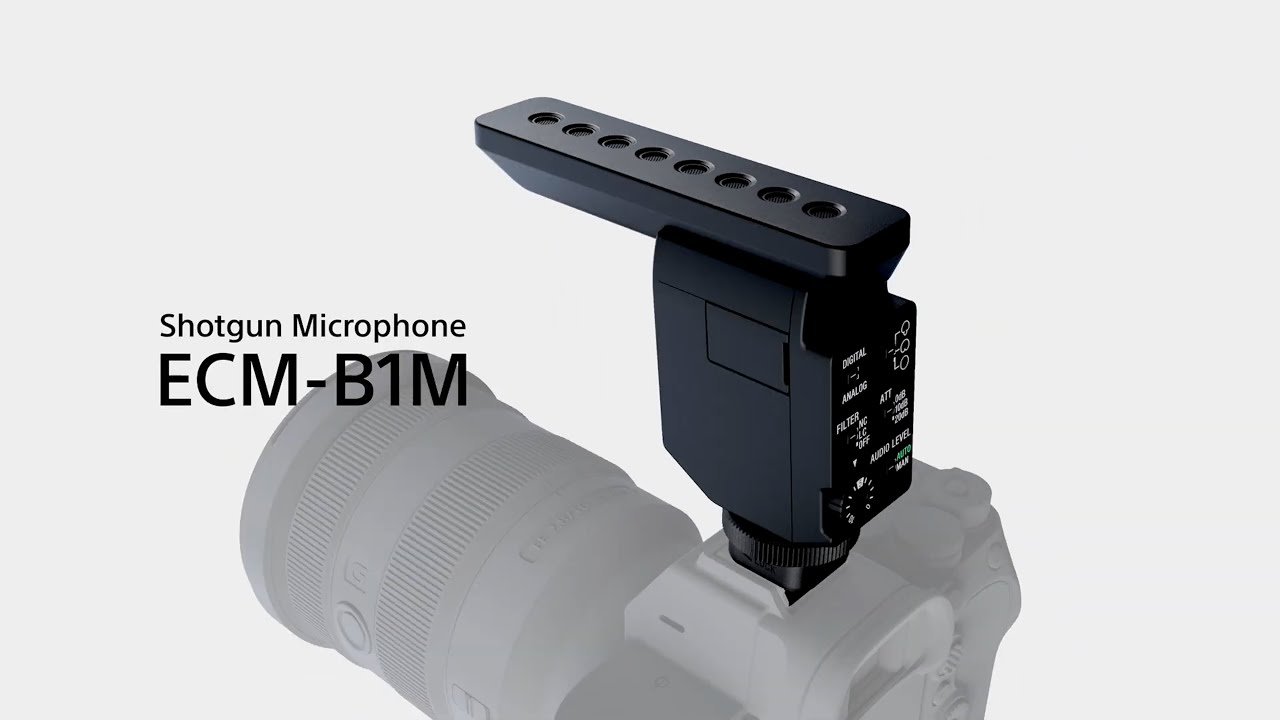 MICRO SONY ECM-B1M Test / review complet en français sur Sony A7siii(3 ...