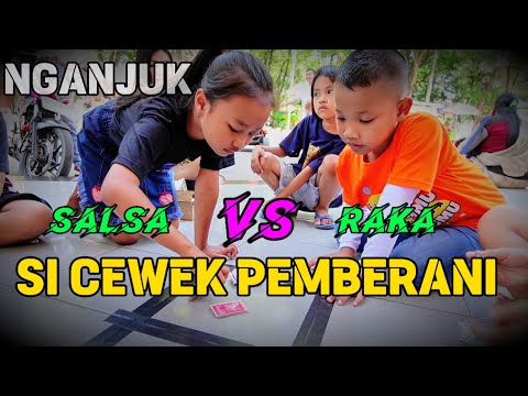 🔥 RAKA Vs CEWEK NGANJUK 🔥 AMPUHH BANGET TEPUKAN RAKA ‼️ KARTU DG, KARTU KWARTET DIBIKIN RATA 🔥🔥🔥
