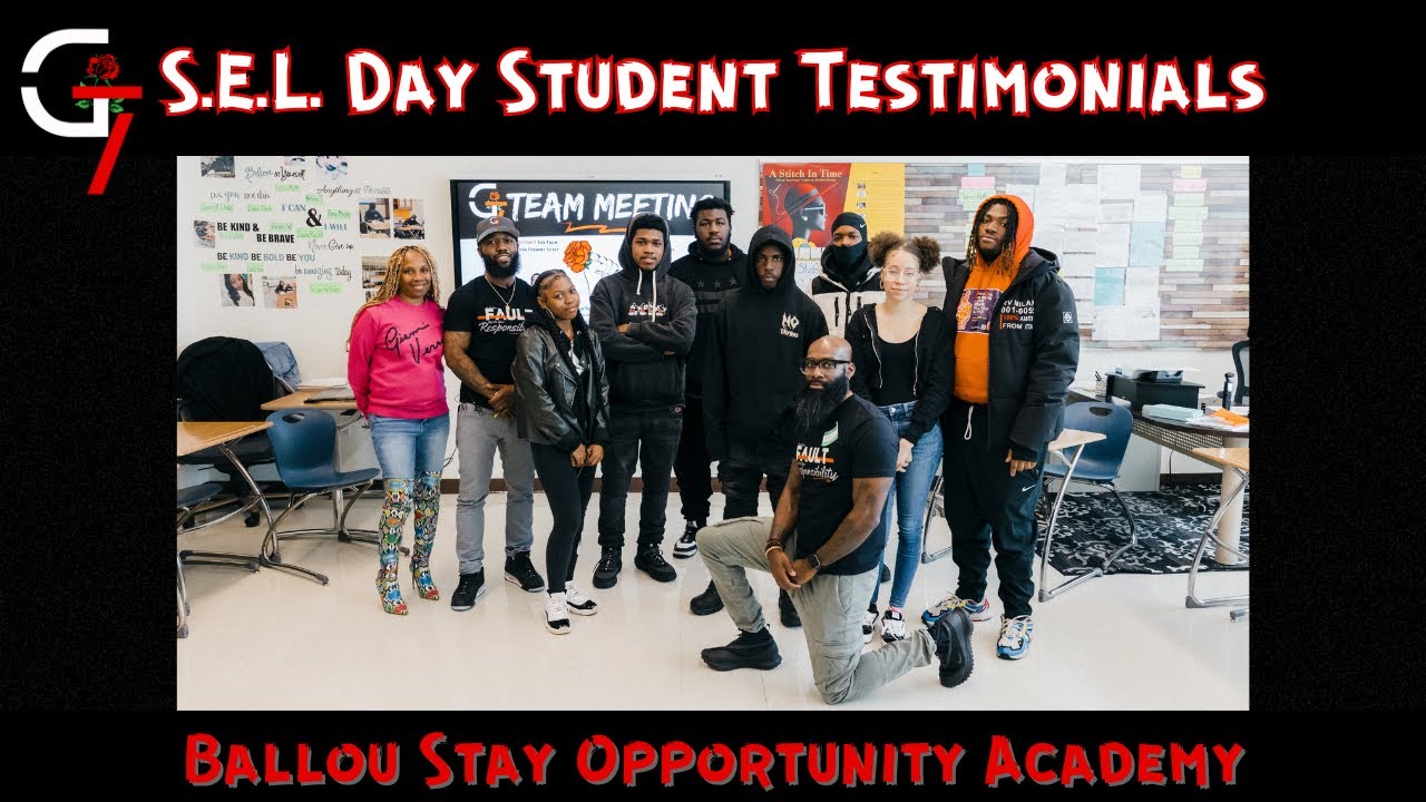 The Game 7 Character Builders: Ballou STAY Student Testimonials - YouTube