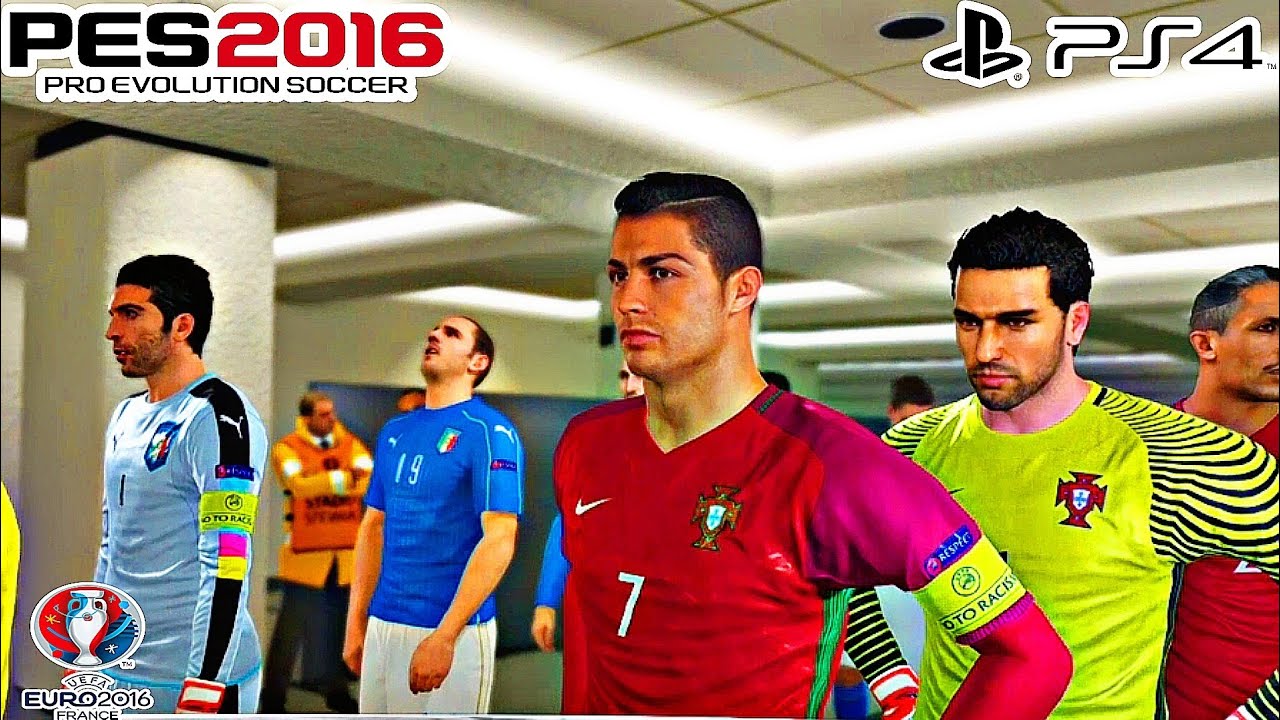 Pes 16 | UEFA Euro 2016 / Pro Evolution Soccer 2016 Game | PS4 Gameplay ...