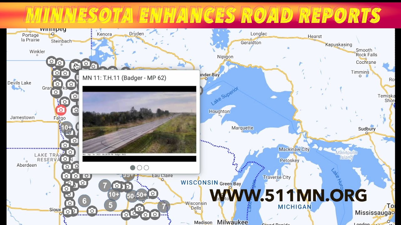 Minnesota Enhances Road Reports - YouTube