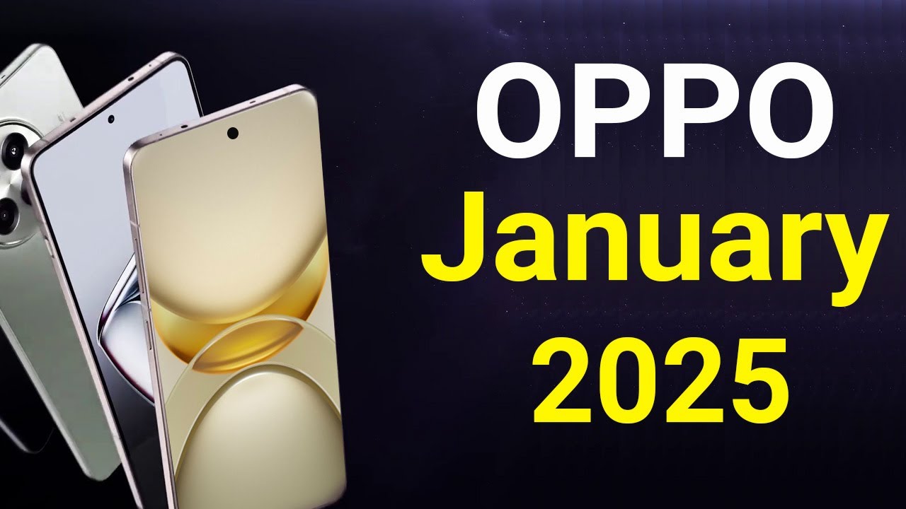 OPPO Top 5 UpComing Phones January 2025 ! Price & Launch Date in india - YouTube