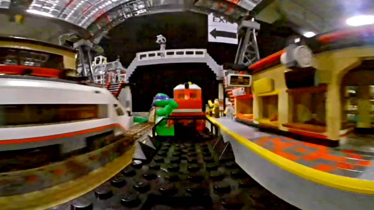 360 Lego Train Ride Cocoon VR - BILSY - YouTube