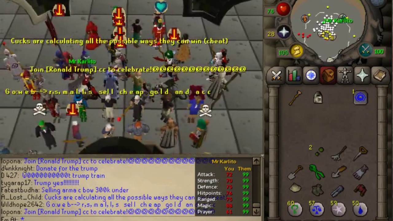 [OSRS] Trump march to victory - YouTube