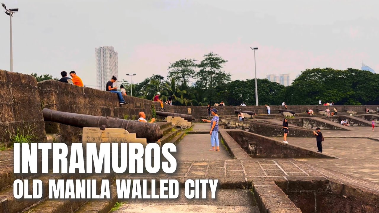 [4K HDR] Inside the Walled City of Intramuros: A Journey Through ...